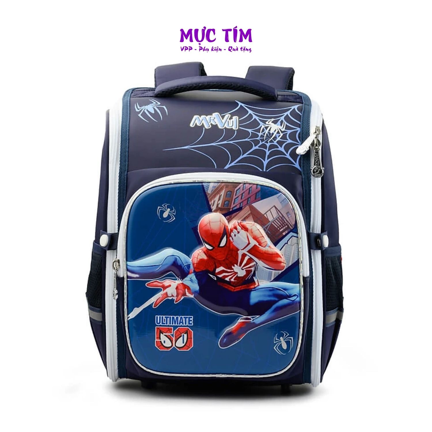 Balo chống gù người nhện cho bé trai cấp 1 – Mr.Vui 953