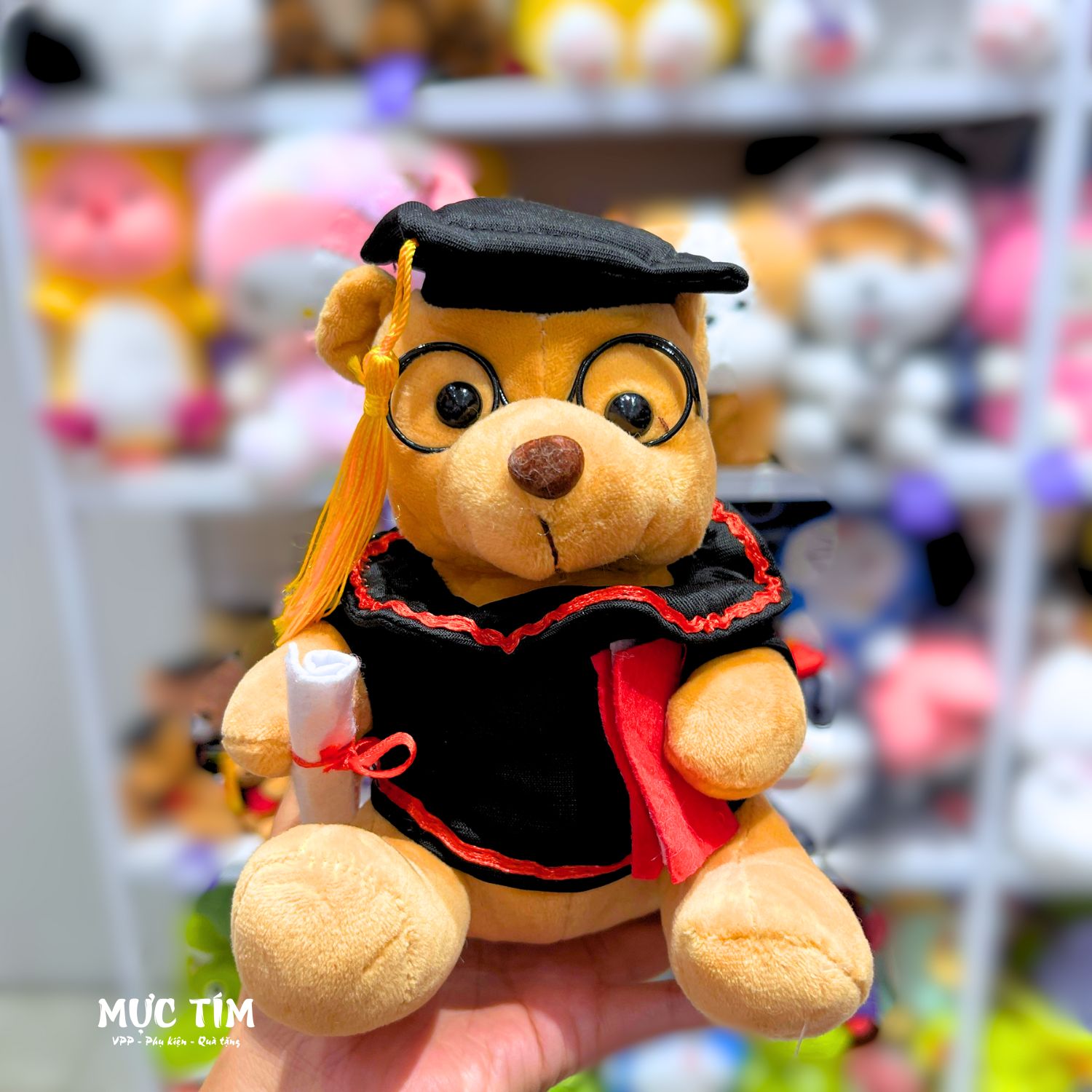 Gấu bông tốt nghiệp 20cm