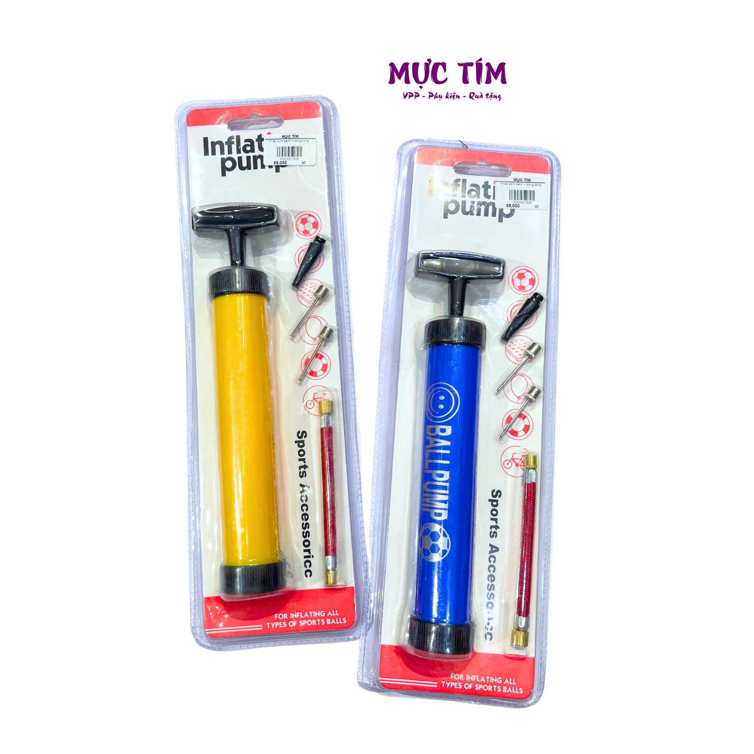 Vỉ ép bơm banh – bong bóng