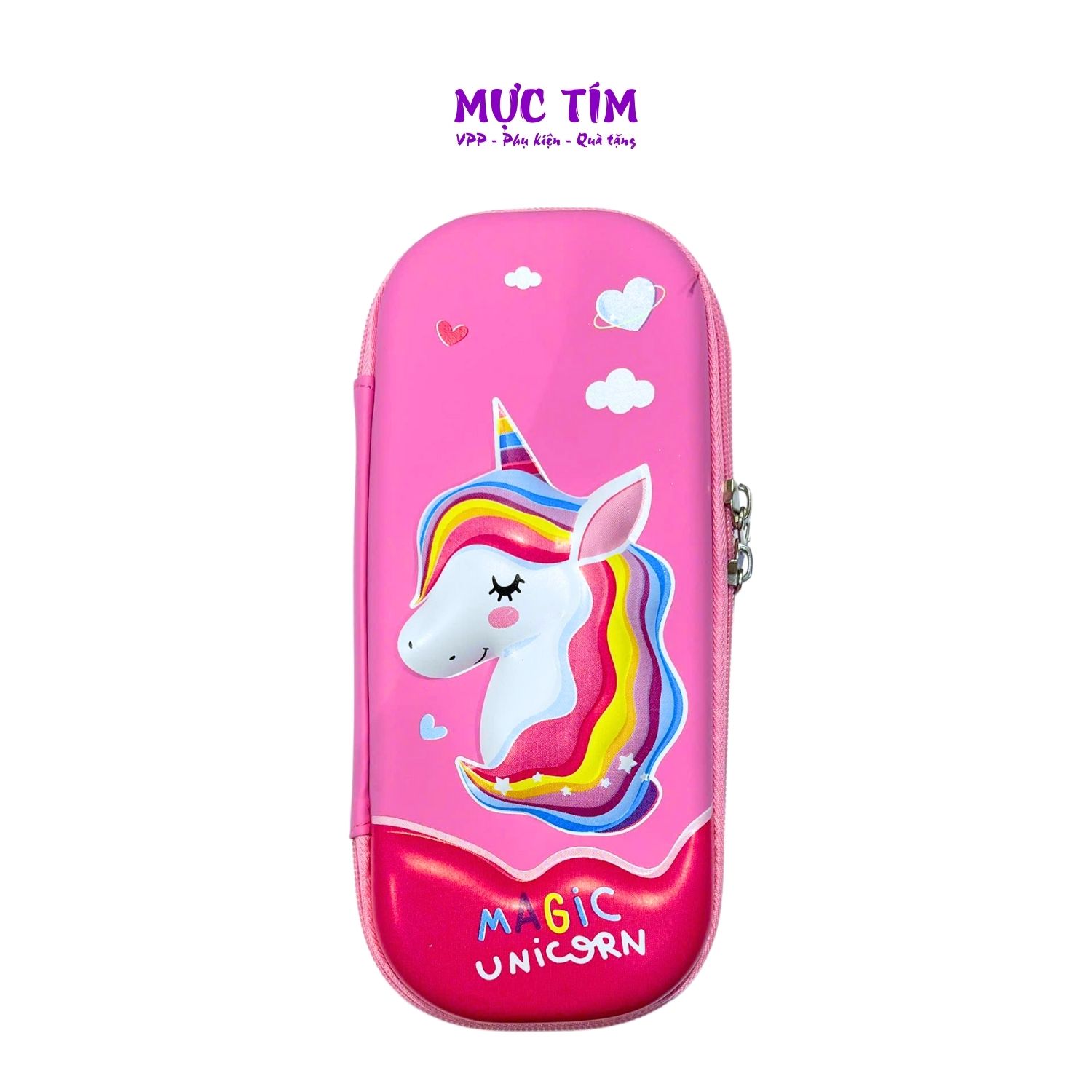 Bóp viết 3D 1 dây kéo nhựa – MS2