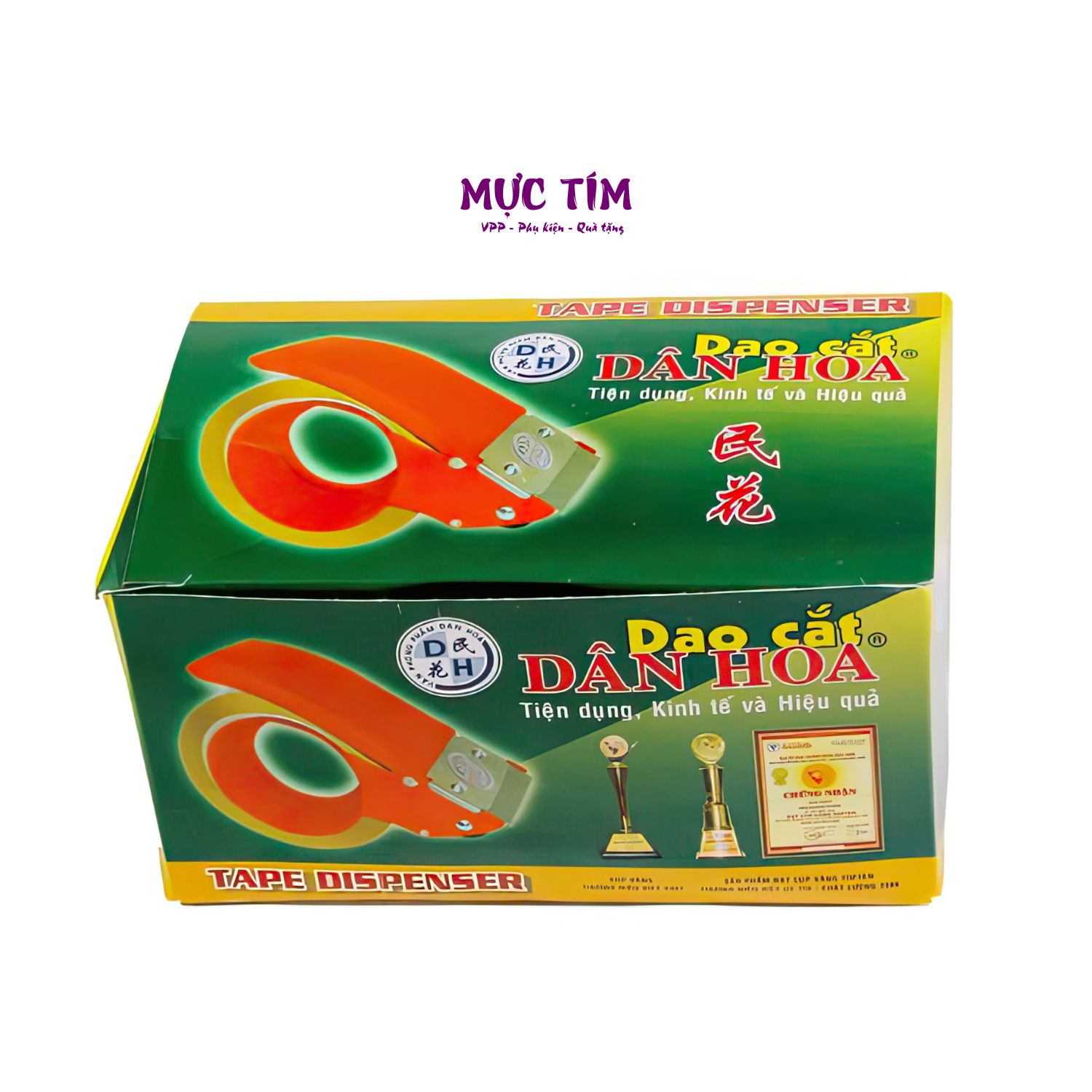 Cắt keo cầm tay 6F sắt Dân Hoa