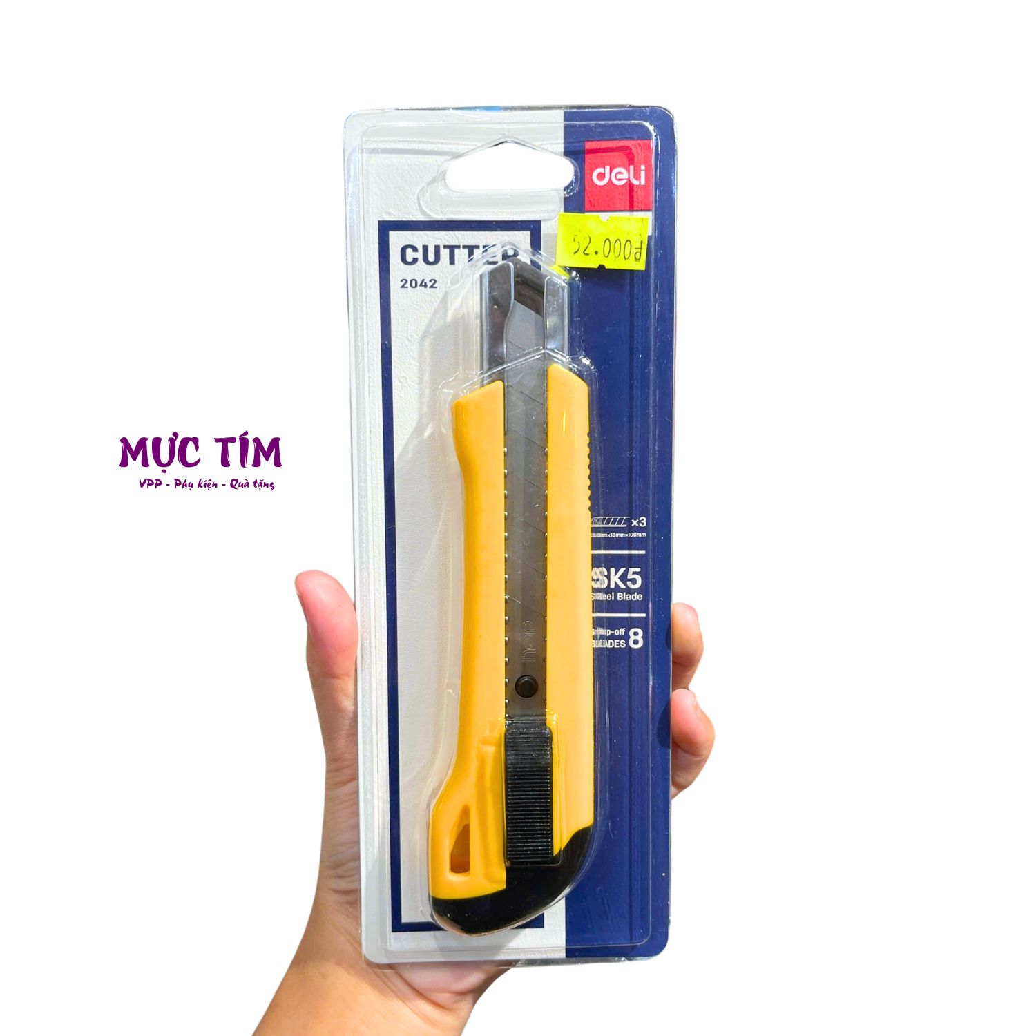 Dao rọc giấy Deli 2042