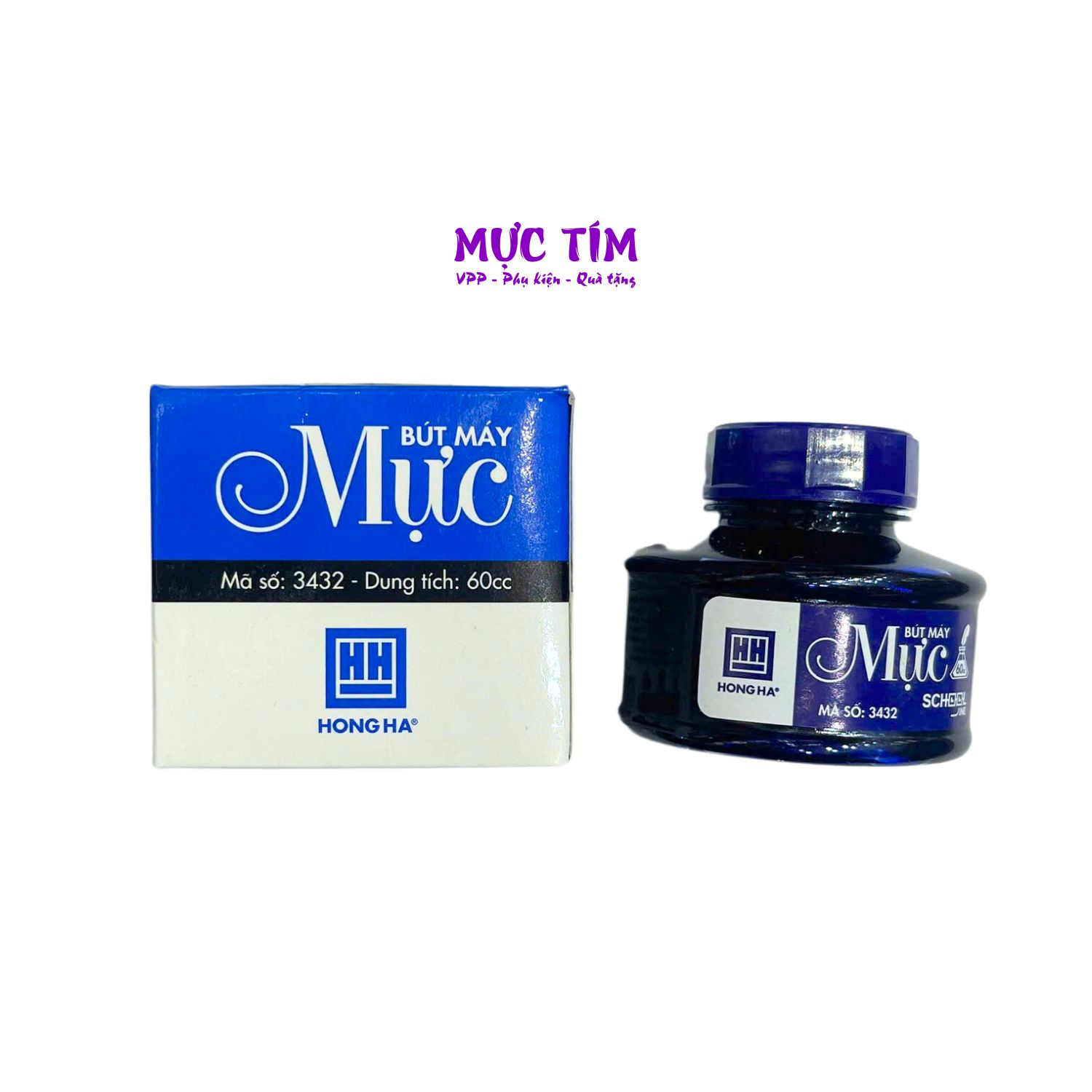 Mực bút máy HH 3432 màu xanh