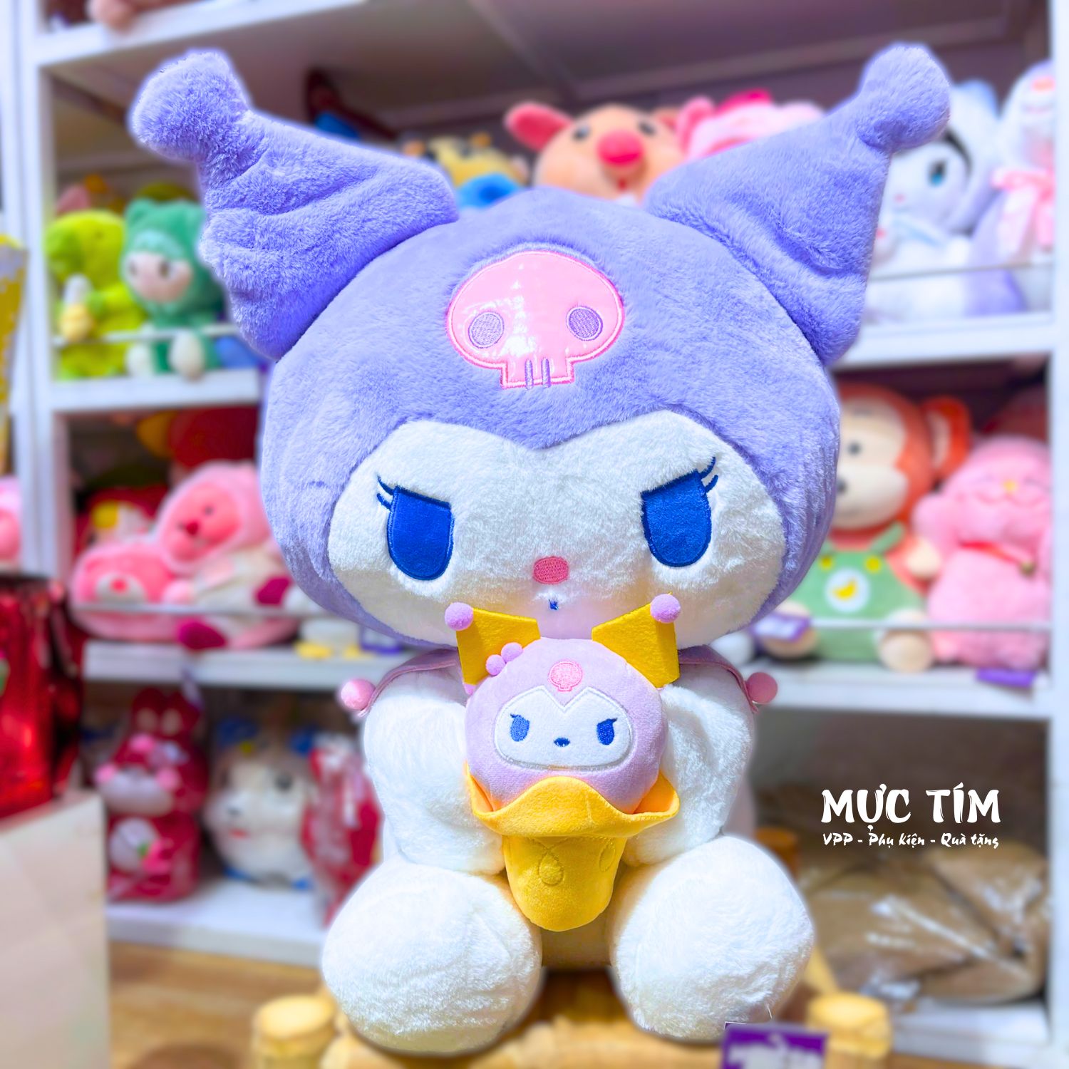 Gấu bông Kuromi 50cm 340k