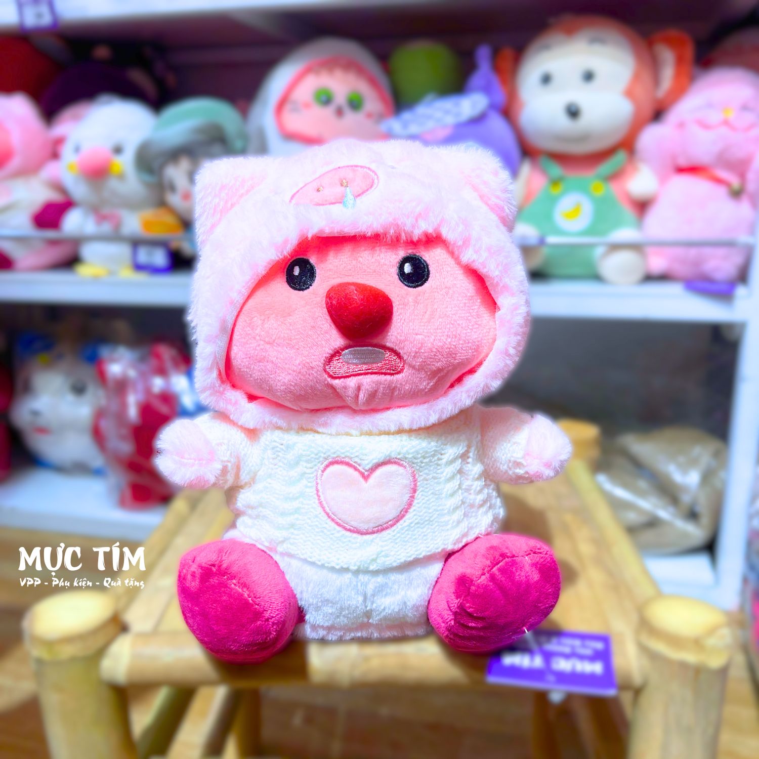 Gấu bông Loopy 22cm 120k